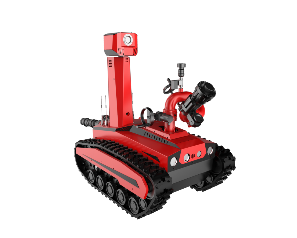 Explosion-proof Fire Fighting Robot – VHF Safety Solution